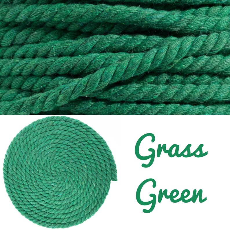 6MM Cotton Rope 1/4 Inch Macrame Cord Super Soft Weaving - Etsy