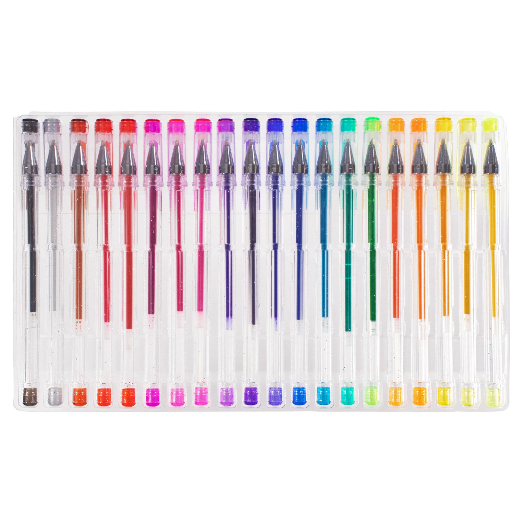 100 Pack Gel Pens – Wide Variety of Colors – Classrooms, Art Projects ...