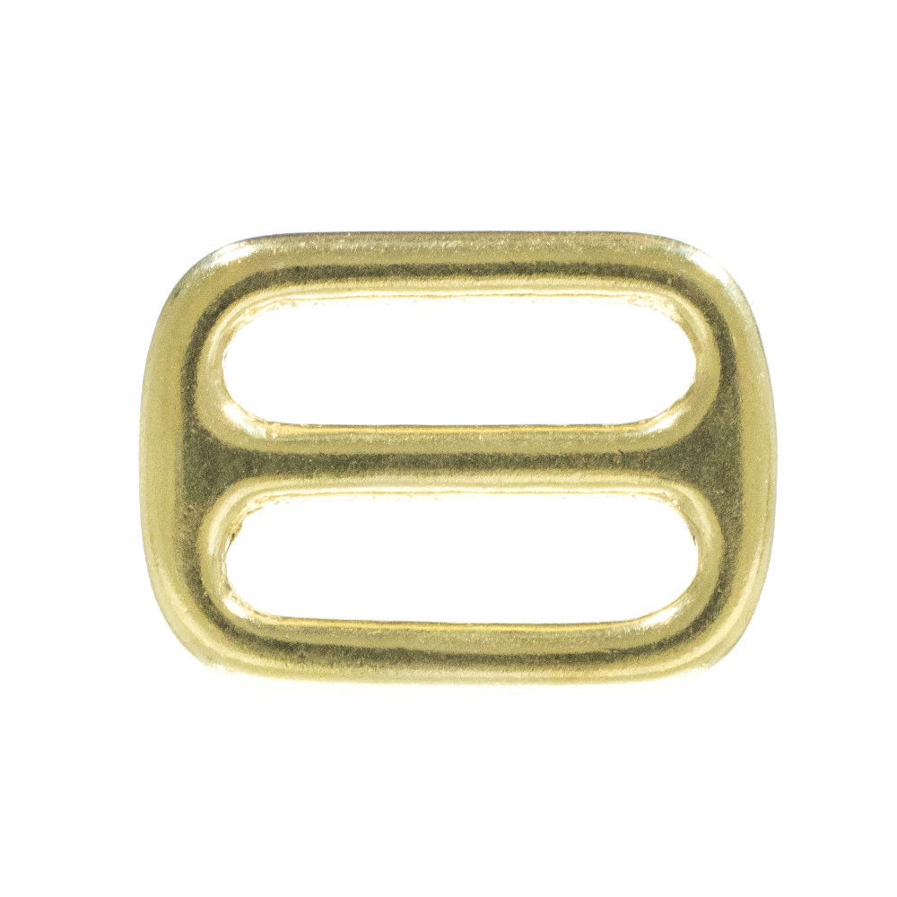 Brass Tri-glide Adjuster 1 and 1.5 Inch Flat Belt Loop - Etsy