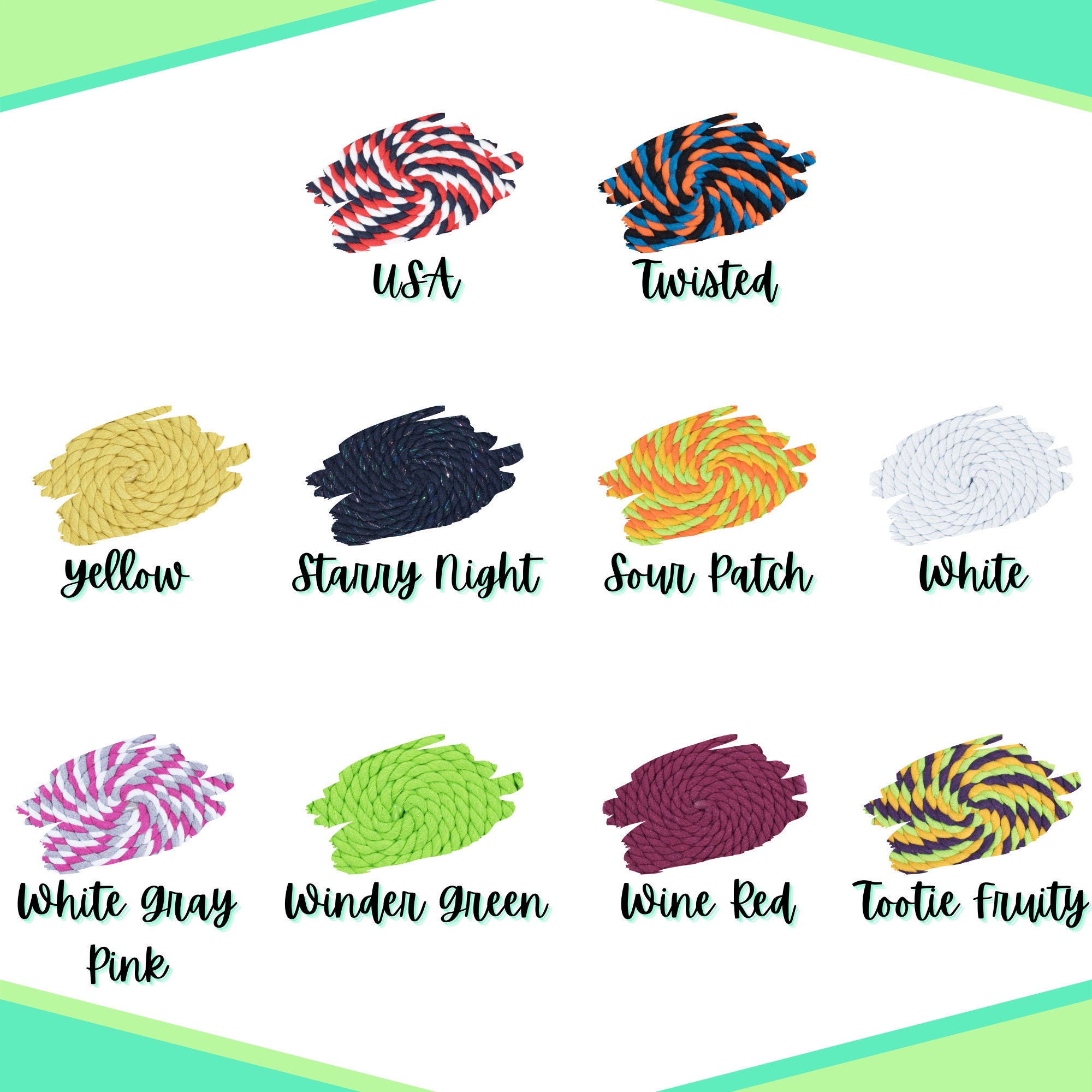 Natural Cotton Twisted Rope 1/2 Inch Available in 10 25 - Etsy