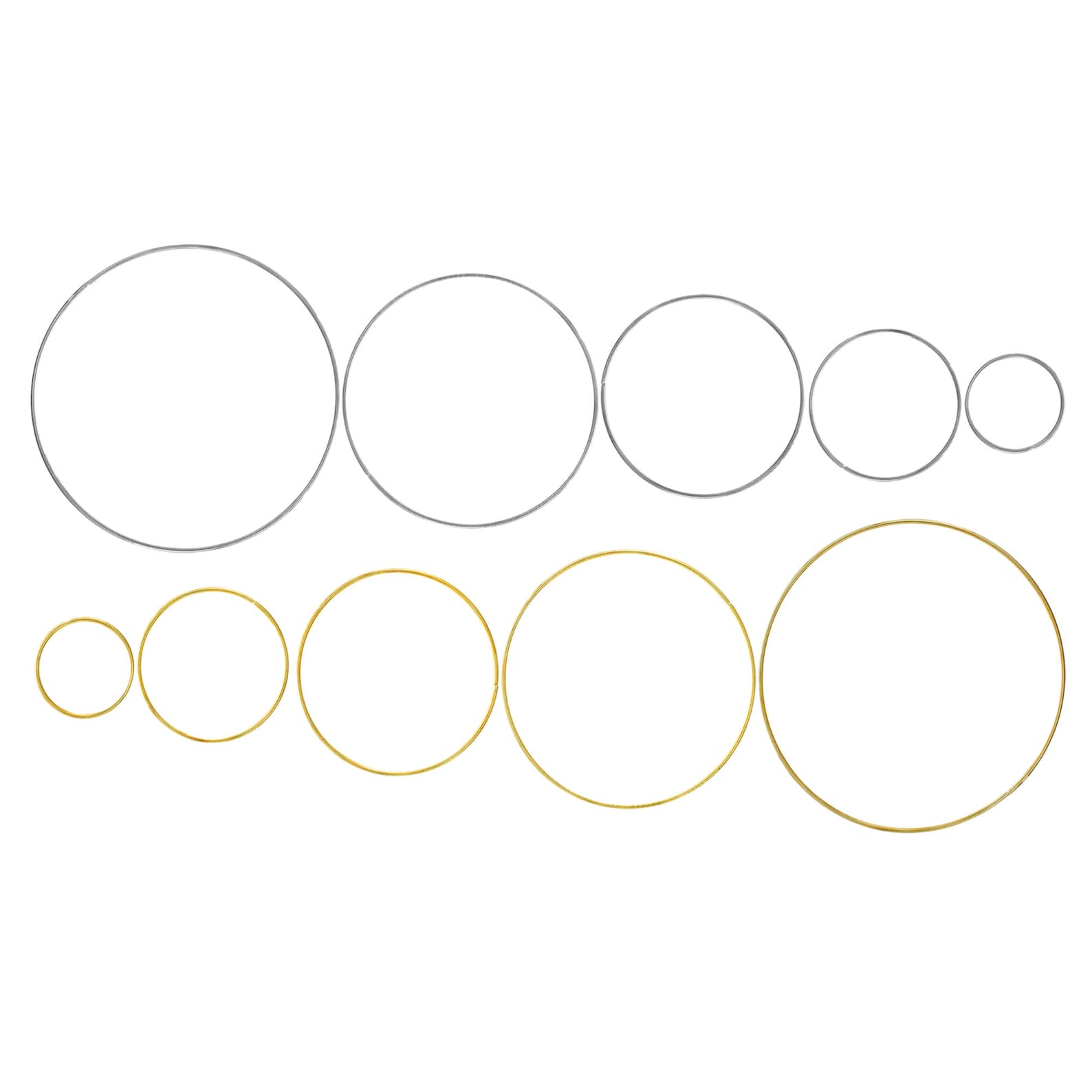 Welded Metal Wire Hoop Rings Crafting Loop Round Bag Hoop - Etsy