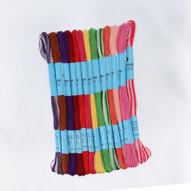 Prism Craft Thread 79 Solids and 26 Variegated Colors - Etsy