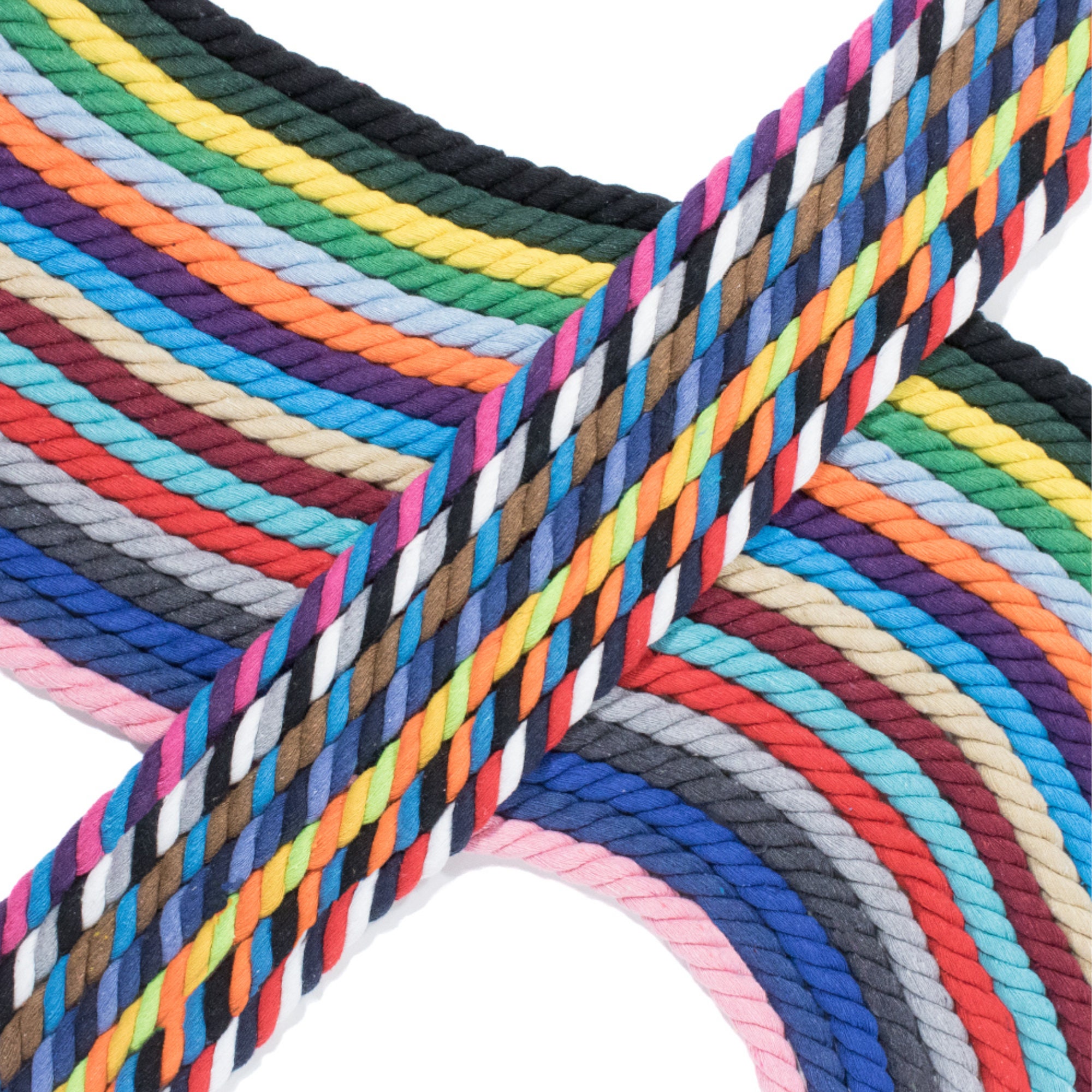 Three Strand Twisted Cotton Rope Macramé Cord Super Soft - Etsy