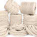 Twisted Cotton Rope Macramé Crafting Cord Natural White Cotton Rope ...