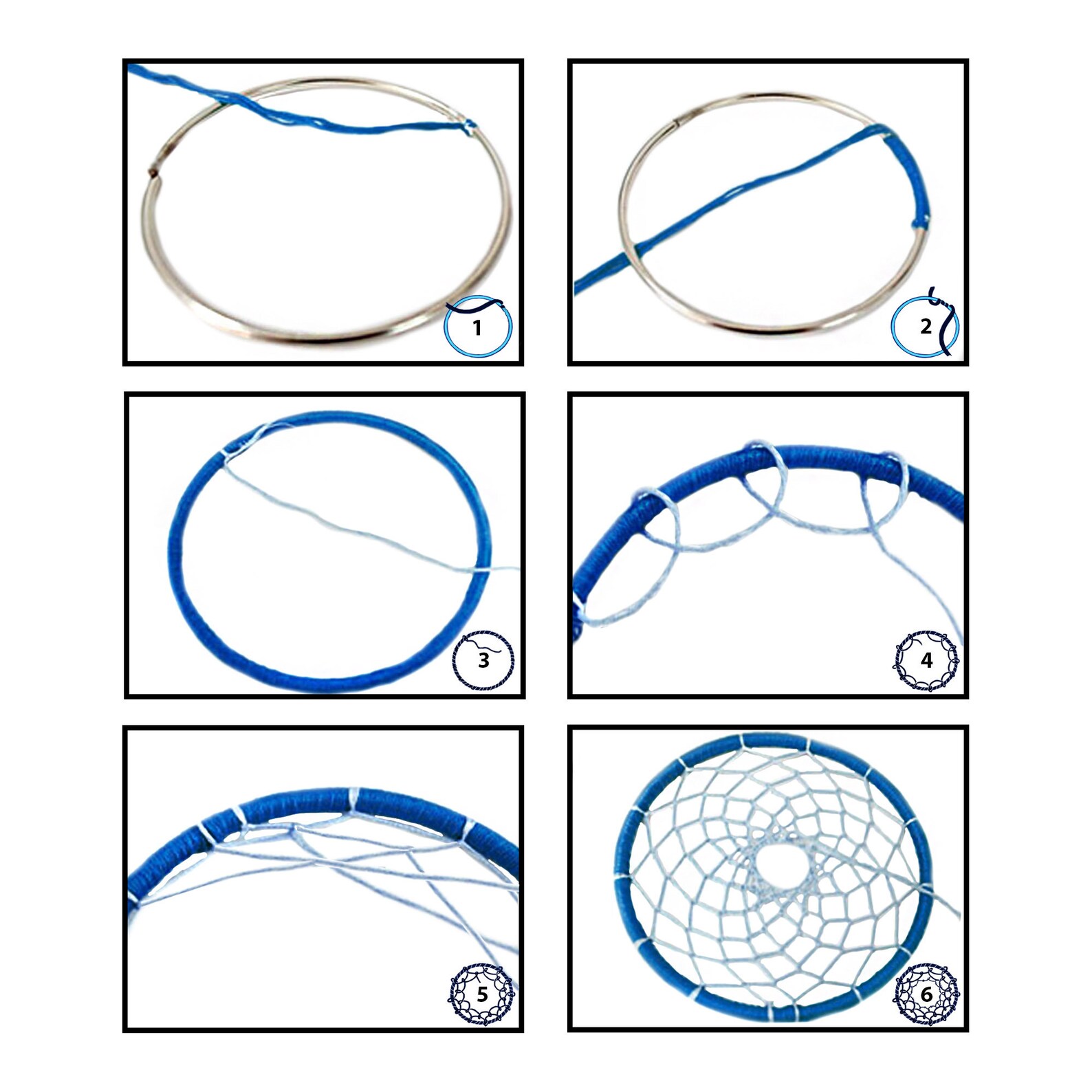 Welded Metal Wire Hoop Rings Crafting Loop Round Bag Hoop - Etsy