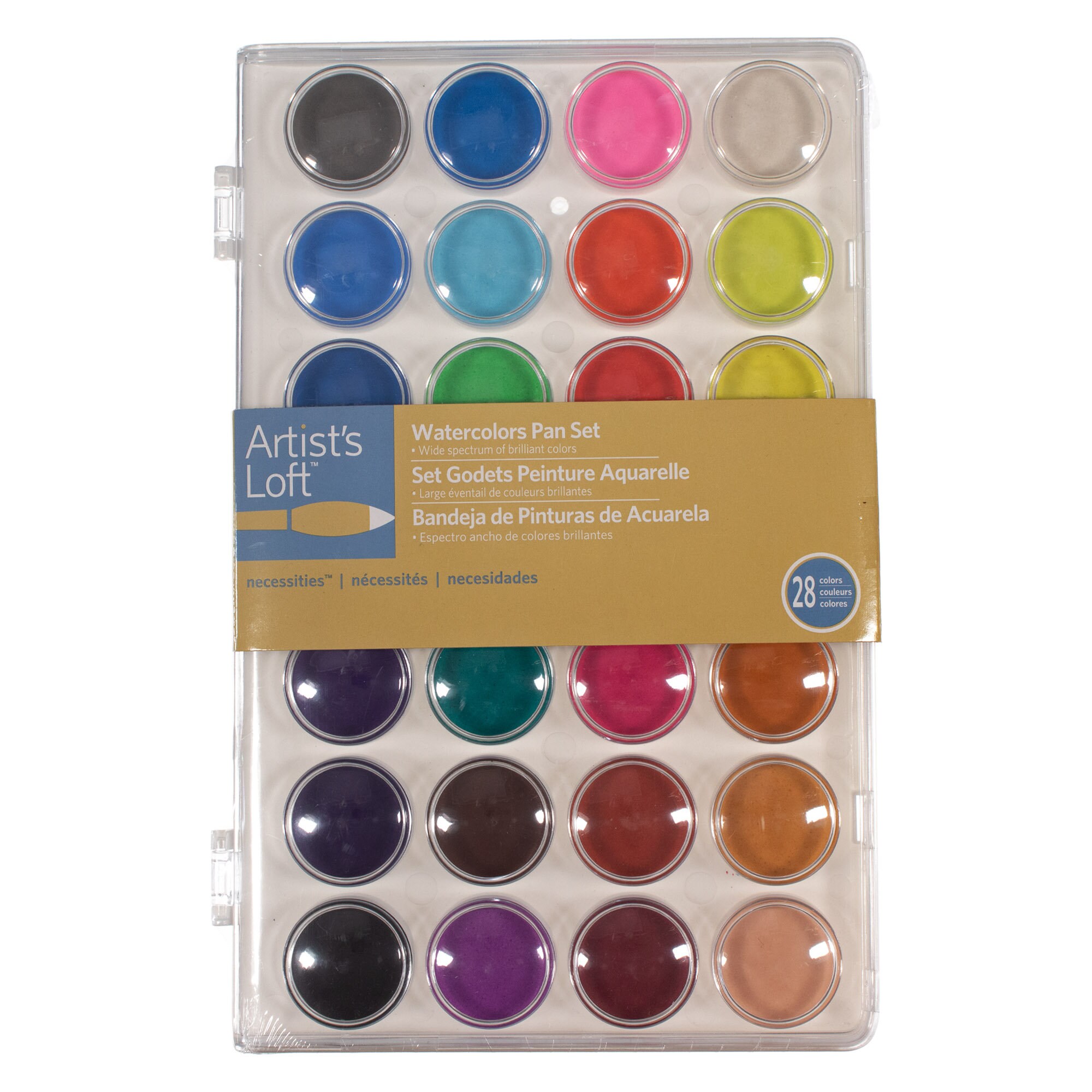Watercolor Pan Sets 28 Vibrant Colors Beautiful - Etsy