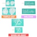 Silk Screen Mesh Transfer - 20 Designs Available - Easy Screen Printing ...