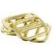 Brass Tri-glide Adjuster 1 and 1.5 Inch Flat Belt Loop - Etsy