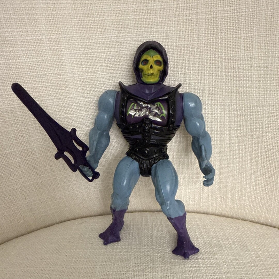Skeleton He-man Battle Armor Figure Master of Universe MOTU Mexico 1981 ...