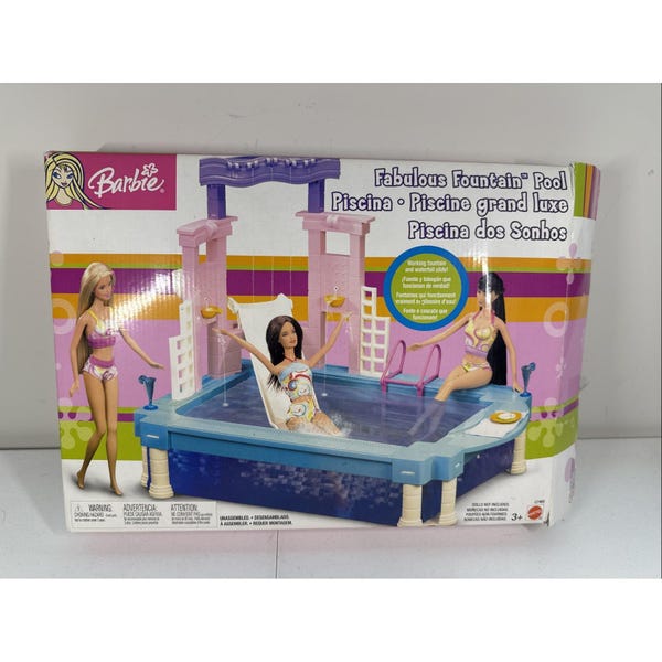Vintage Barbie Pool - Etsy