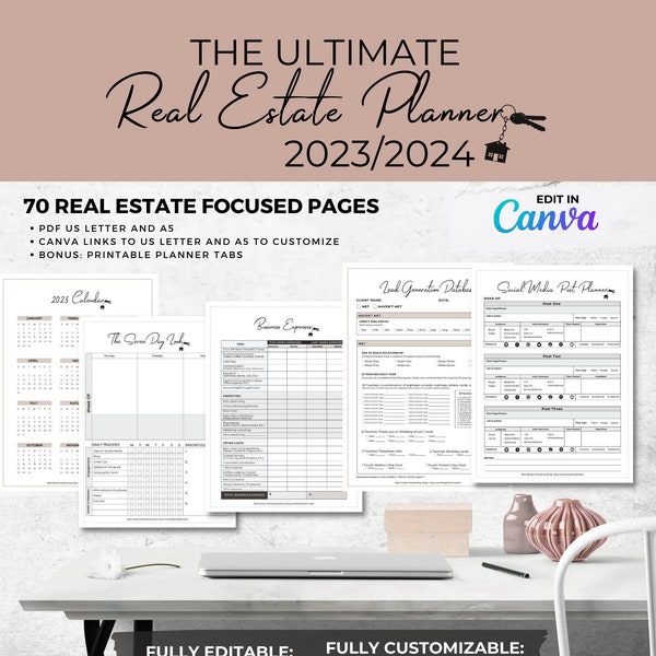 Real Estate Planner - Etsy