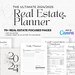 Ultimate Real Estate Printable Planner Tabs/sections - Etsy
