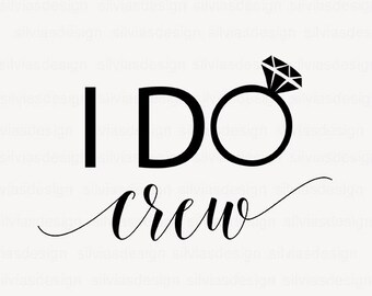 I do crew svg | Etsy