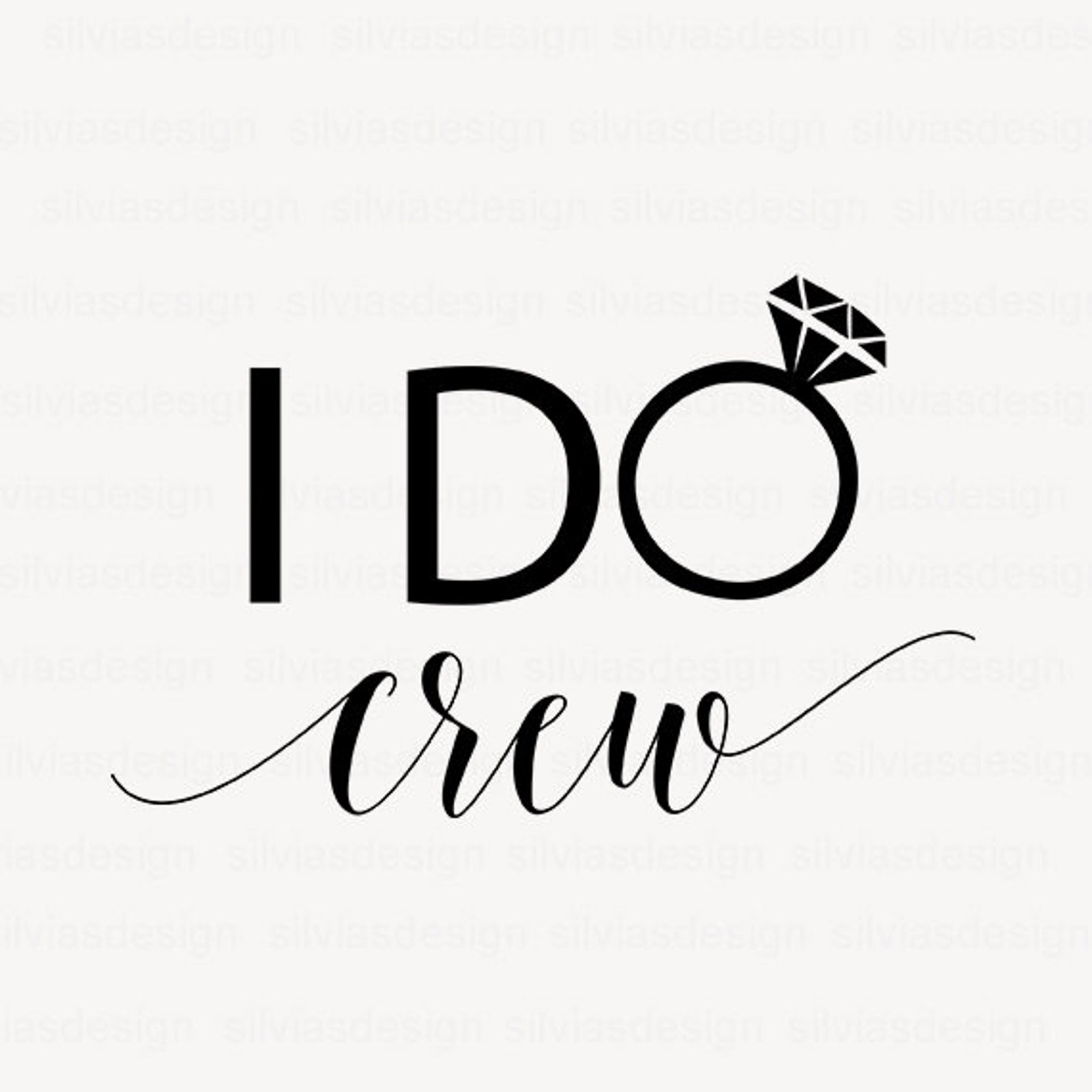 I do crew svg cut file I do crew clipart I do crew cut files | Etsy