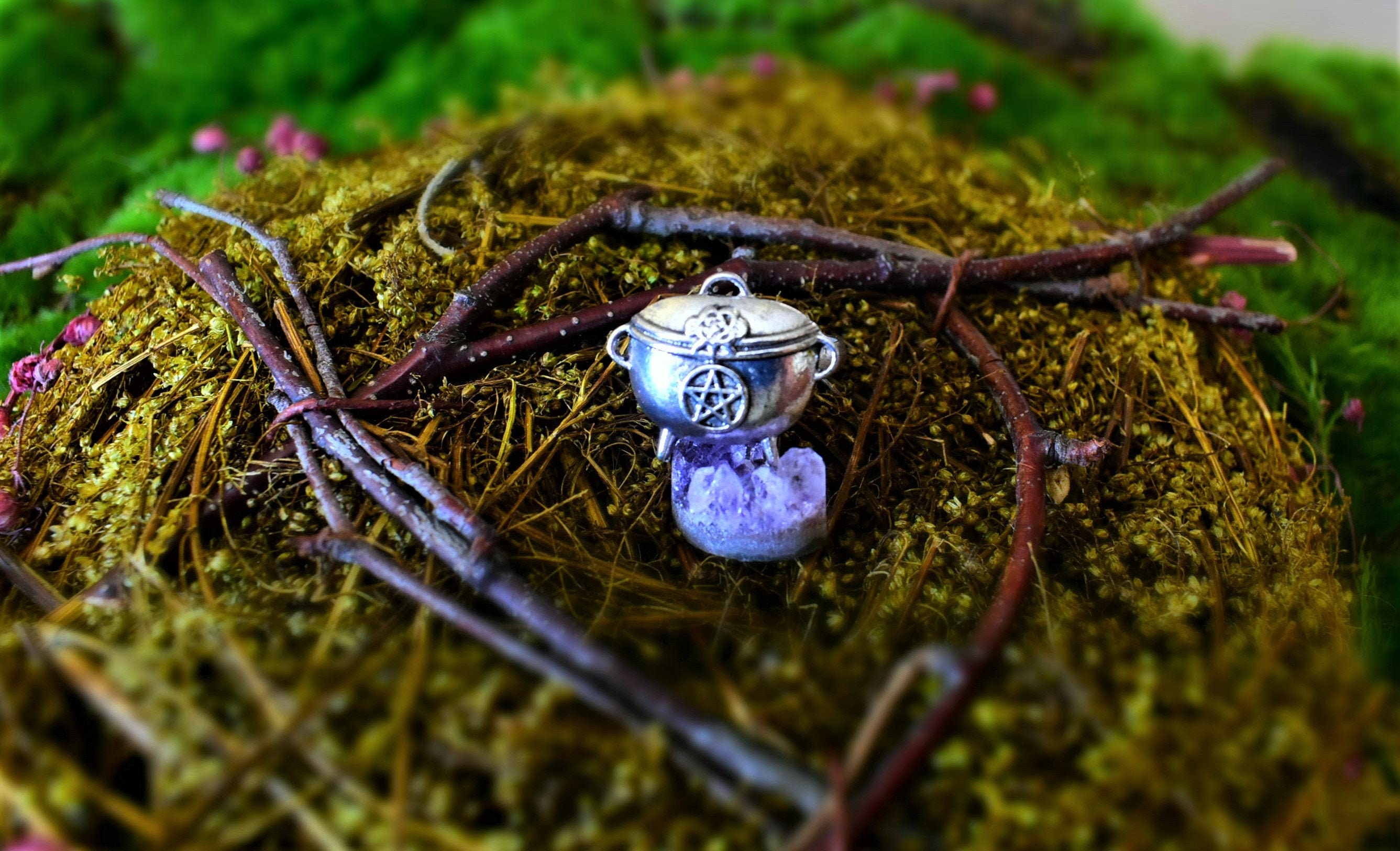 CAULDRON RING CAULDRON Adjustable Ring Silver Ring Witch - Etsy