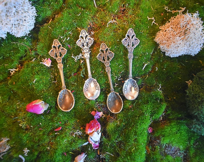 SET of 2 TINY Spoonsmini Cute Spoons for Incense Metal Tiny Spoons ... SET of 2 TINY Spoonsmini Cute Spoons for Incense Metal Tiny Spoons ...