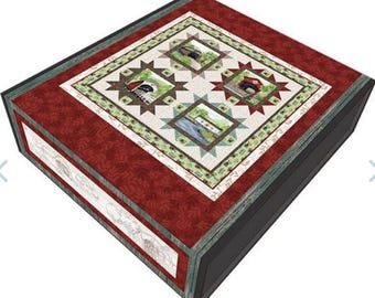 Winter Magic Quilt Kit by Lisa Audit, Magical Winterland, Riley Blake ...