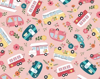 Gone Glamping 10" Stacker by Lori Whitlock, Riley Blake Designs, Precut 10" Squares, Layer Cake ...