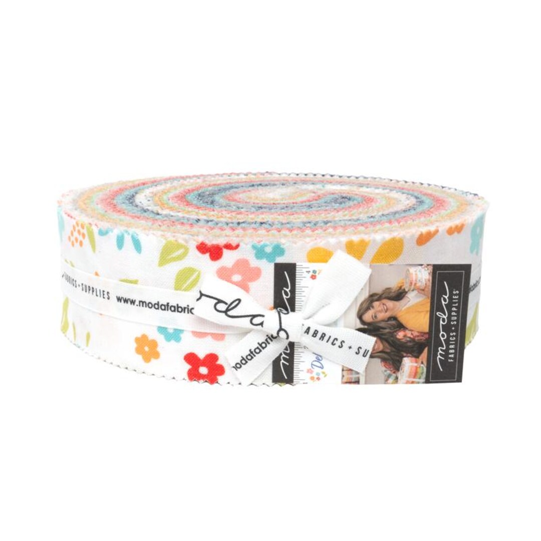 Delightfully Yours Honey Bun by Sherri & Chelsi, Moda Fabric, Precut 1. ...
