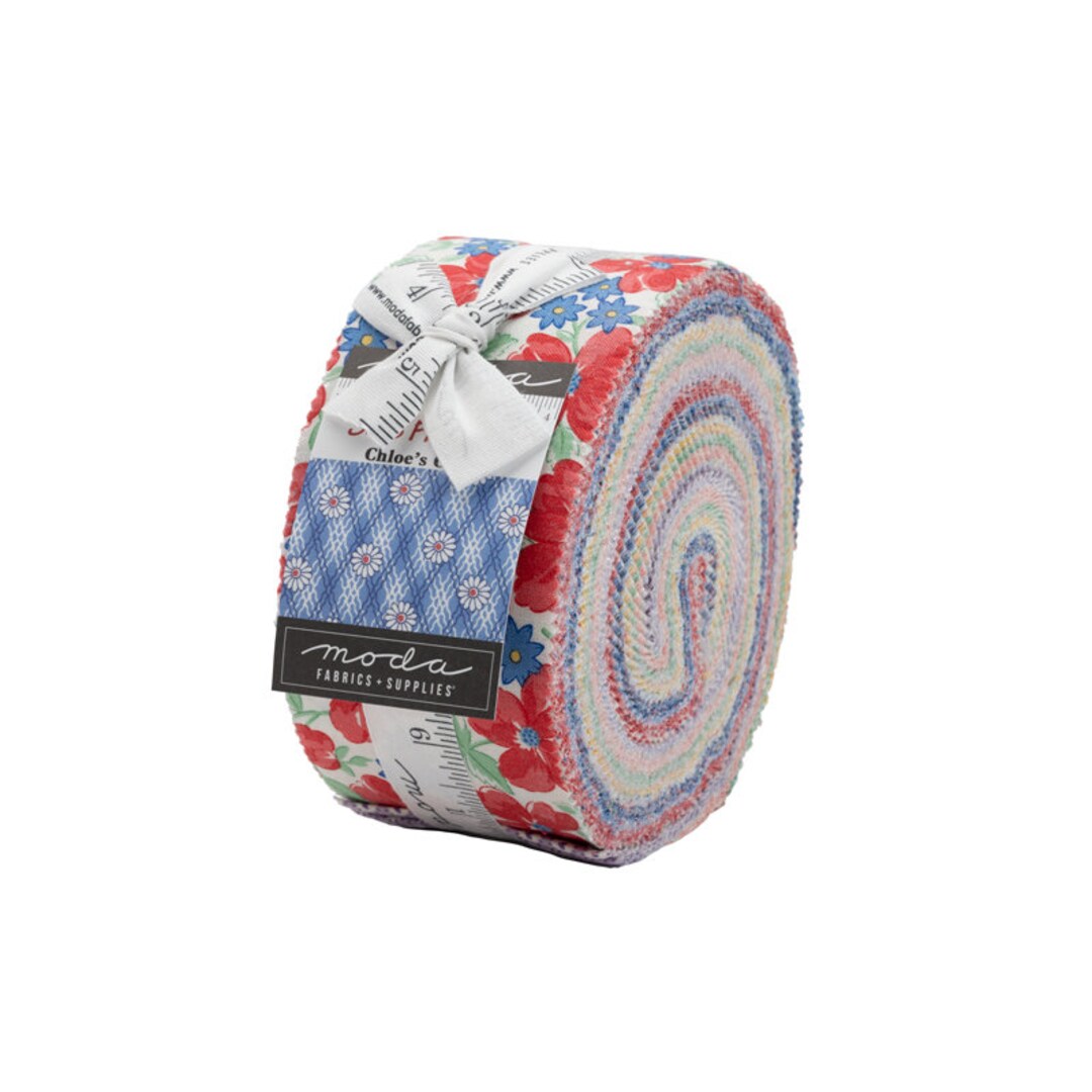 30's Playtime Jelly Roll by Chloe's Closet, Moda Fabric, Precut 2.5 ...
