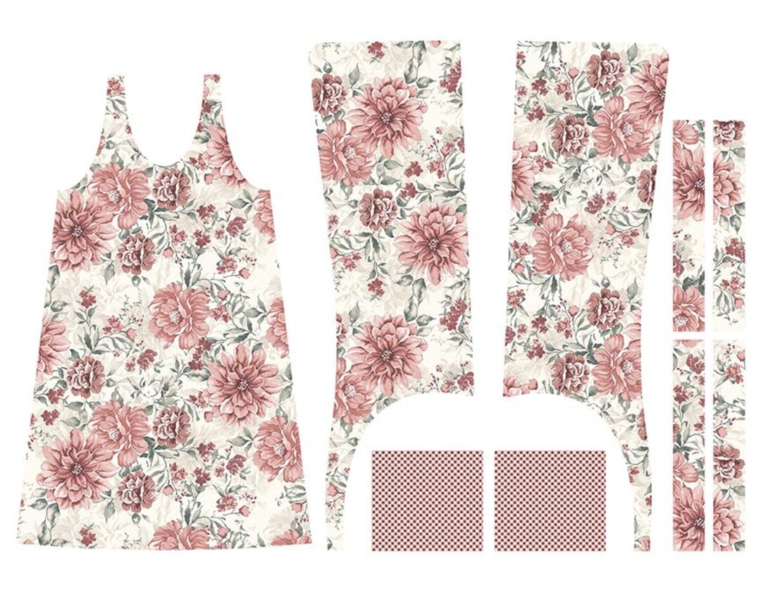 A Walk on the Prairie Pinafore Apron Project Panel by Melissa Gilbert ...