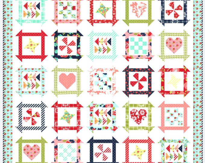 Shine on Quilt Kit, Bonnie & Camille, Moda Fabrics, Boxed Kit, KIT55210 ...