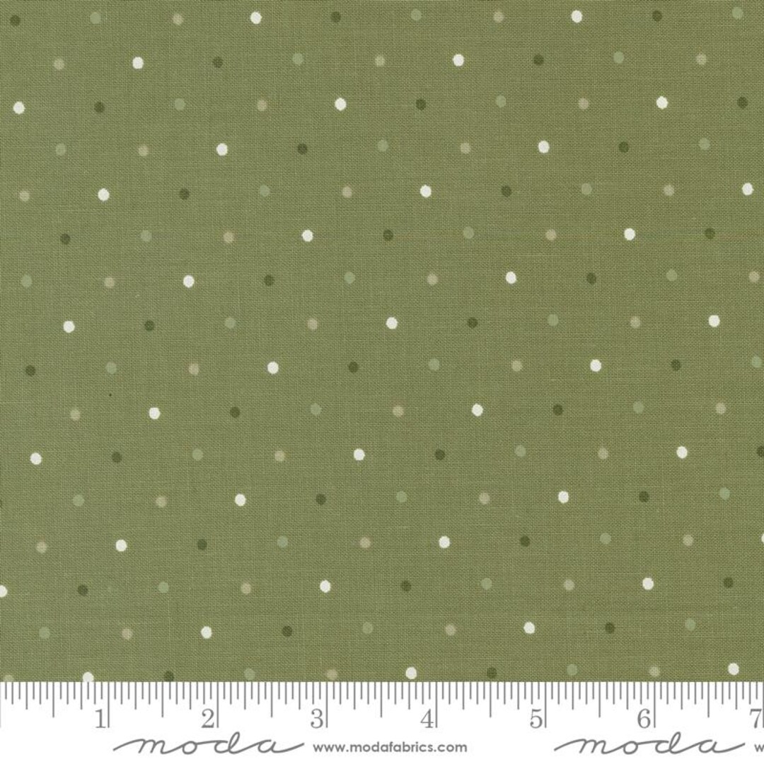 Magic Dot Yardage Blender Dots Fern by Lella Boutique, Sold in 1/2 Yard ...