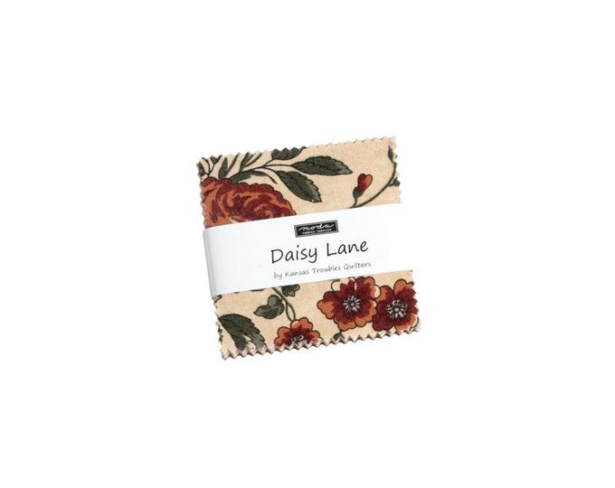 Daisy Lane Mini Charm Pack by Kansas Troubles Quilters, Moda Fabric ...