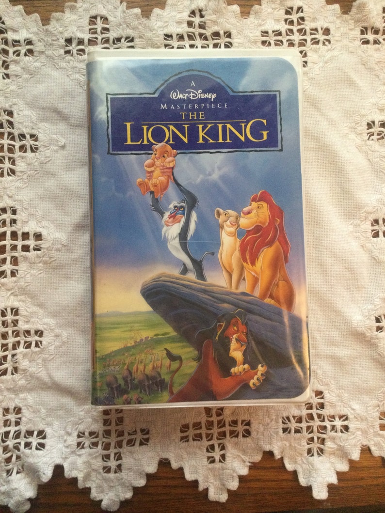 El rey león vhs, el rey león dos vhs de Simba's Pride, dos cintas ...