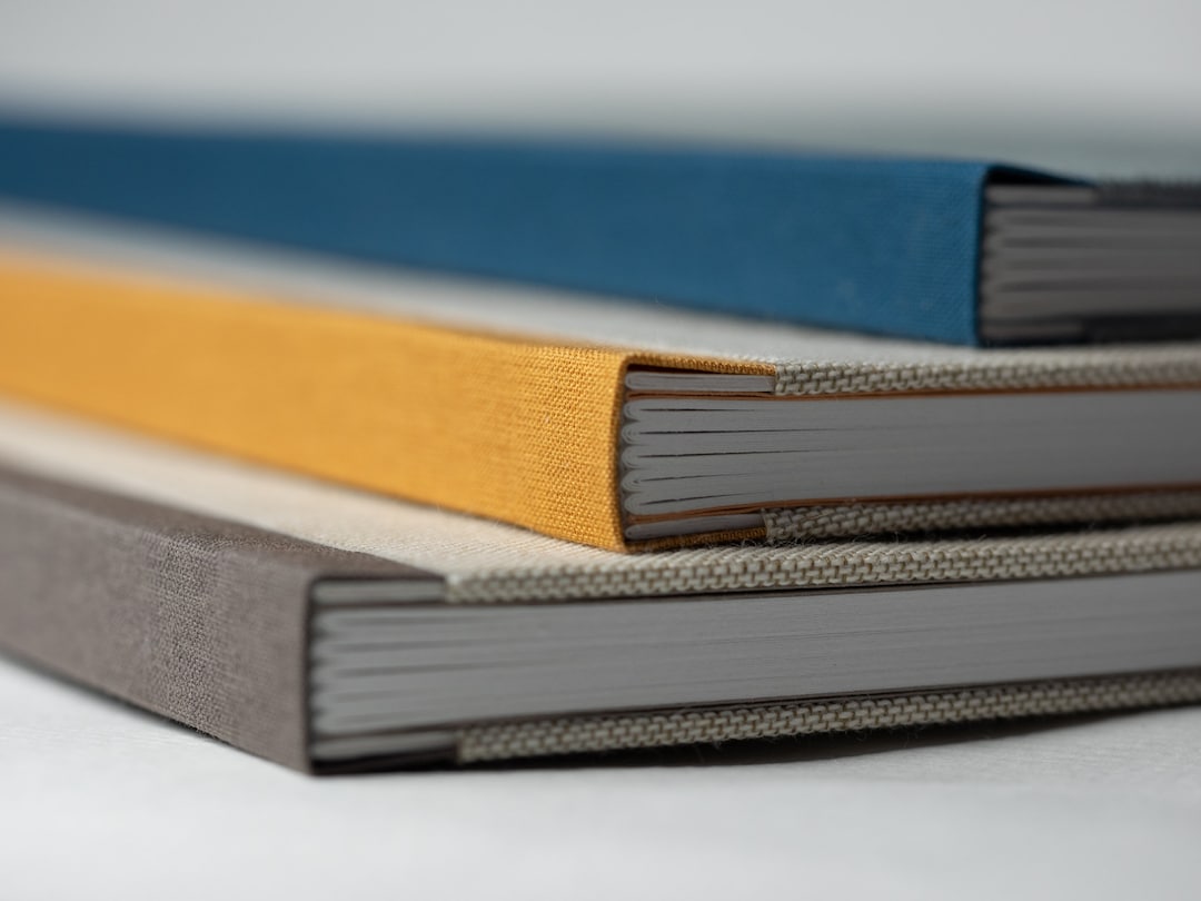 Hand-bound Notebook in Autumn Colour Bound in Linen - Etsy