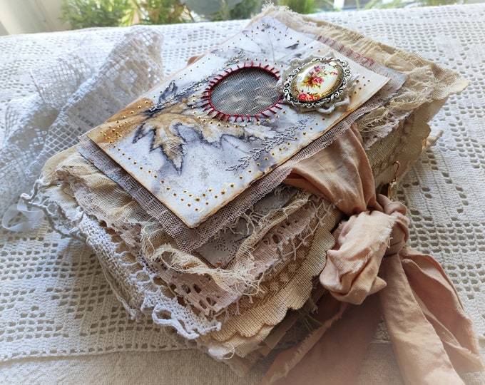 Inspiration Book the Book of Hidden Angels, Handmade Art Raw Natural ...