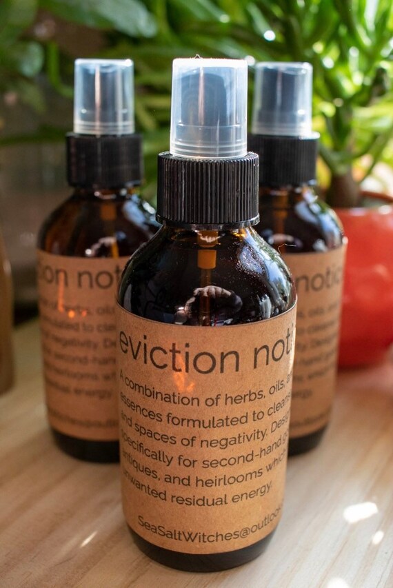 Eviction Notice Witch Spray Hex Removal Spray Curse | Etsy