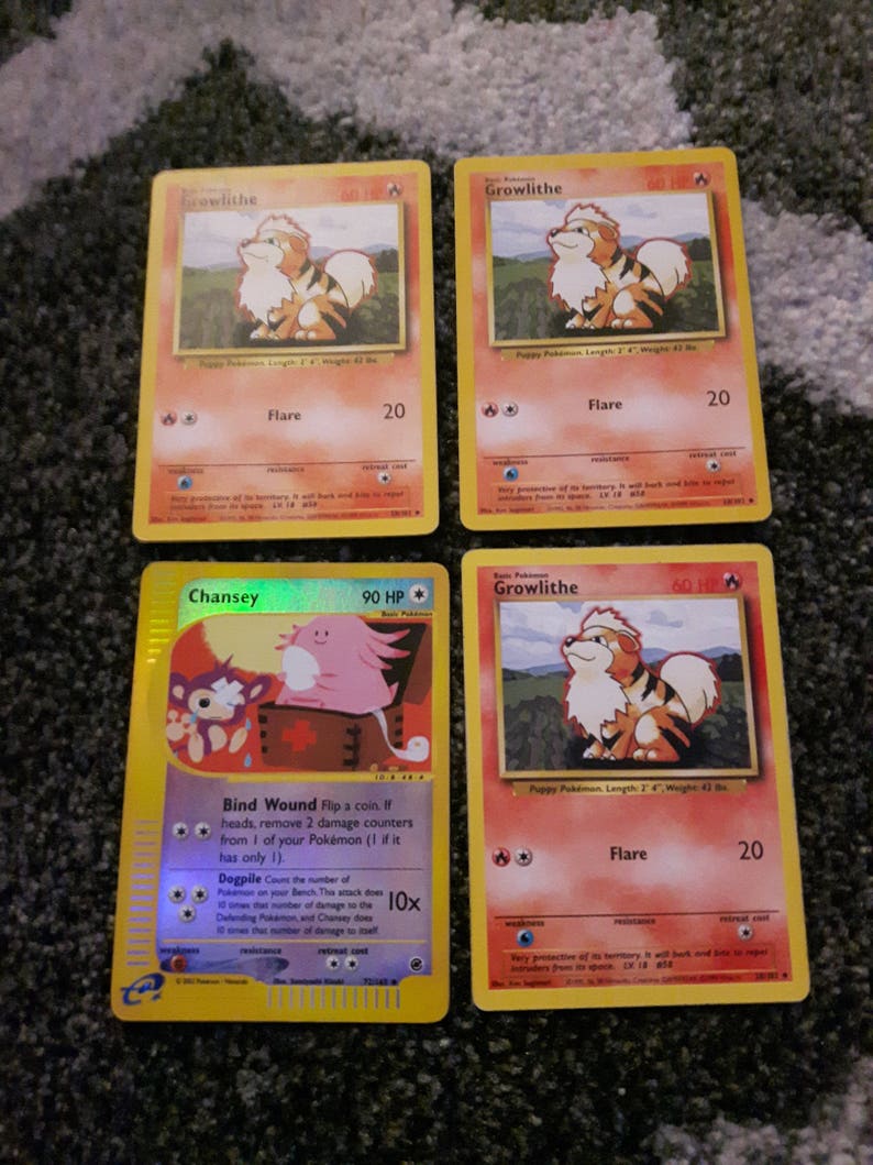 Old school Pokemon cards | Etsy