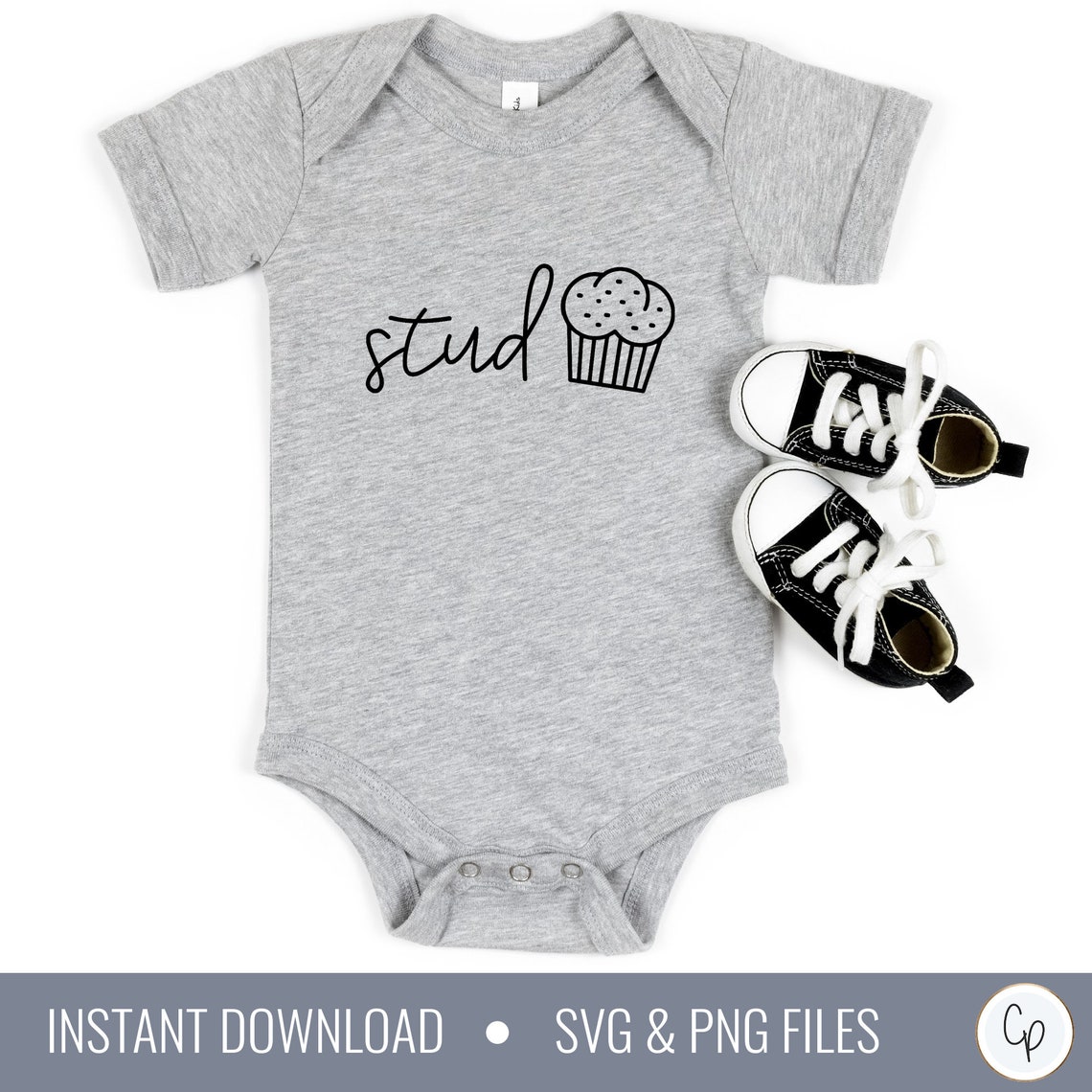 Stud Muffin SVG Baby Svg Baby Boy Svg Newborn Svg Baby Bodysuit Svg ...