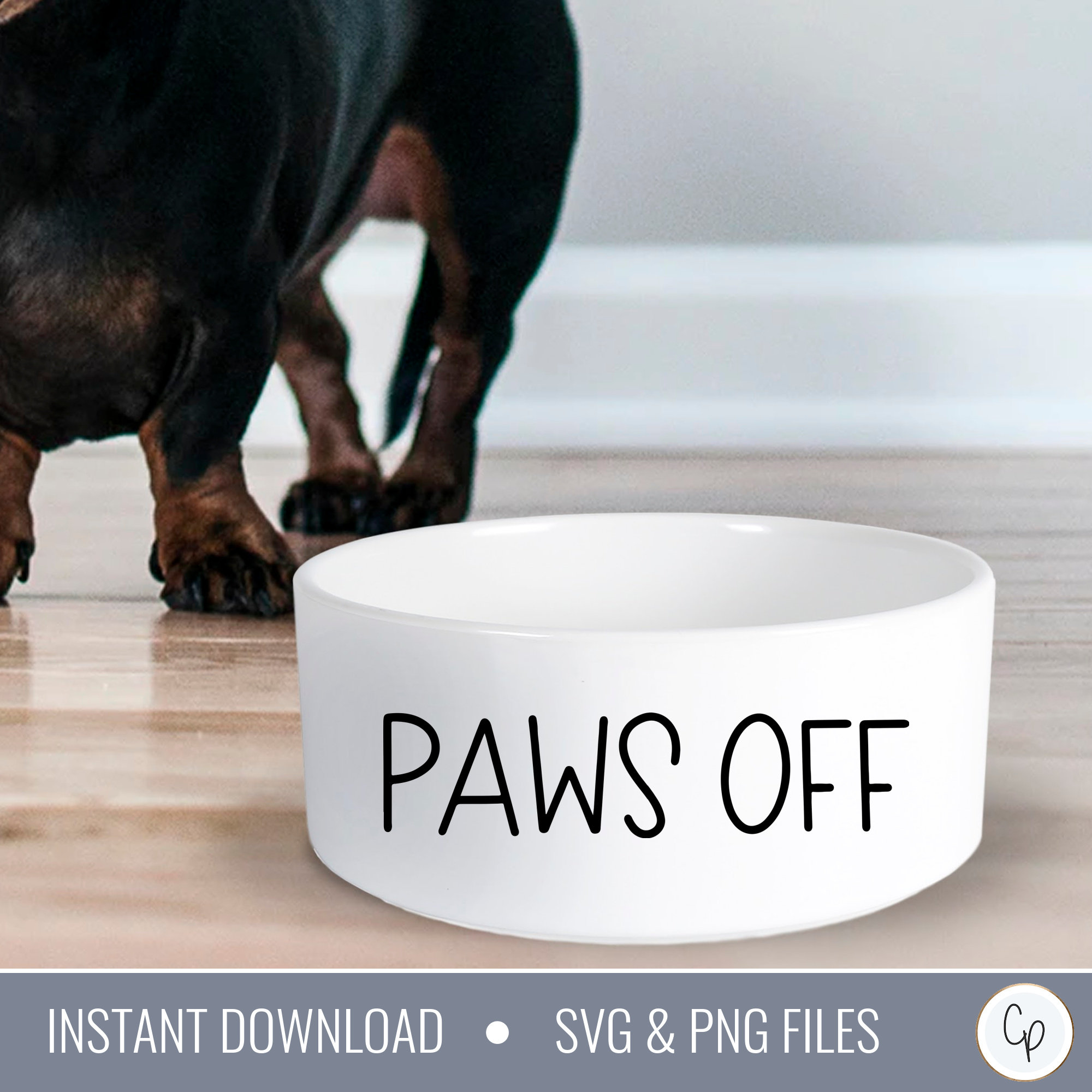 Dog Bowl SVG Paws off Svg Cat Bowl Svg Dog Treats Svg - Etsy