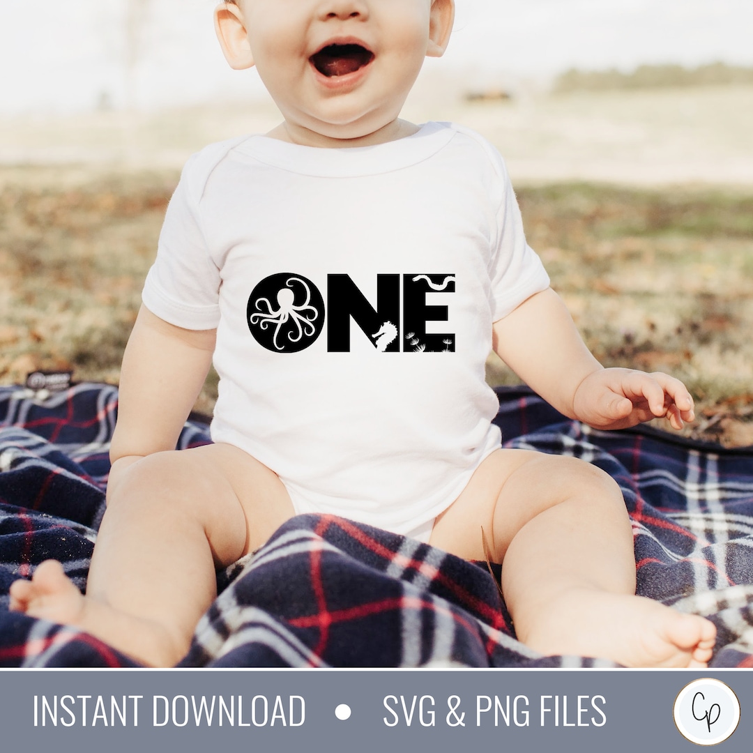 First Birthday SVG | 1st Birthday Svg | Ocean Birthday Svg | One Svg ...