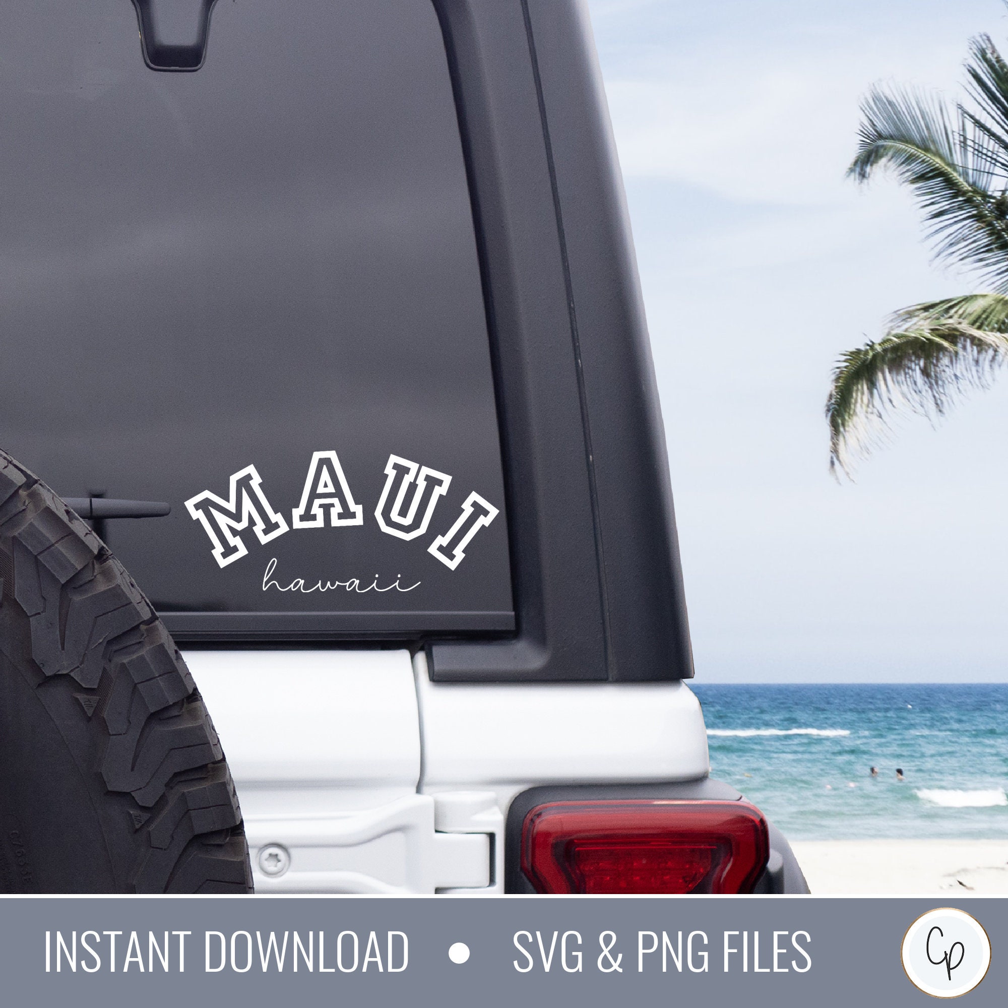 Maui SVG | Hawaiian Island Svg | City Svg | USA Svg | Tshirt Cut Files ...