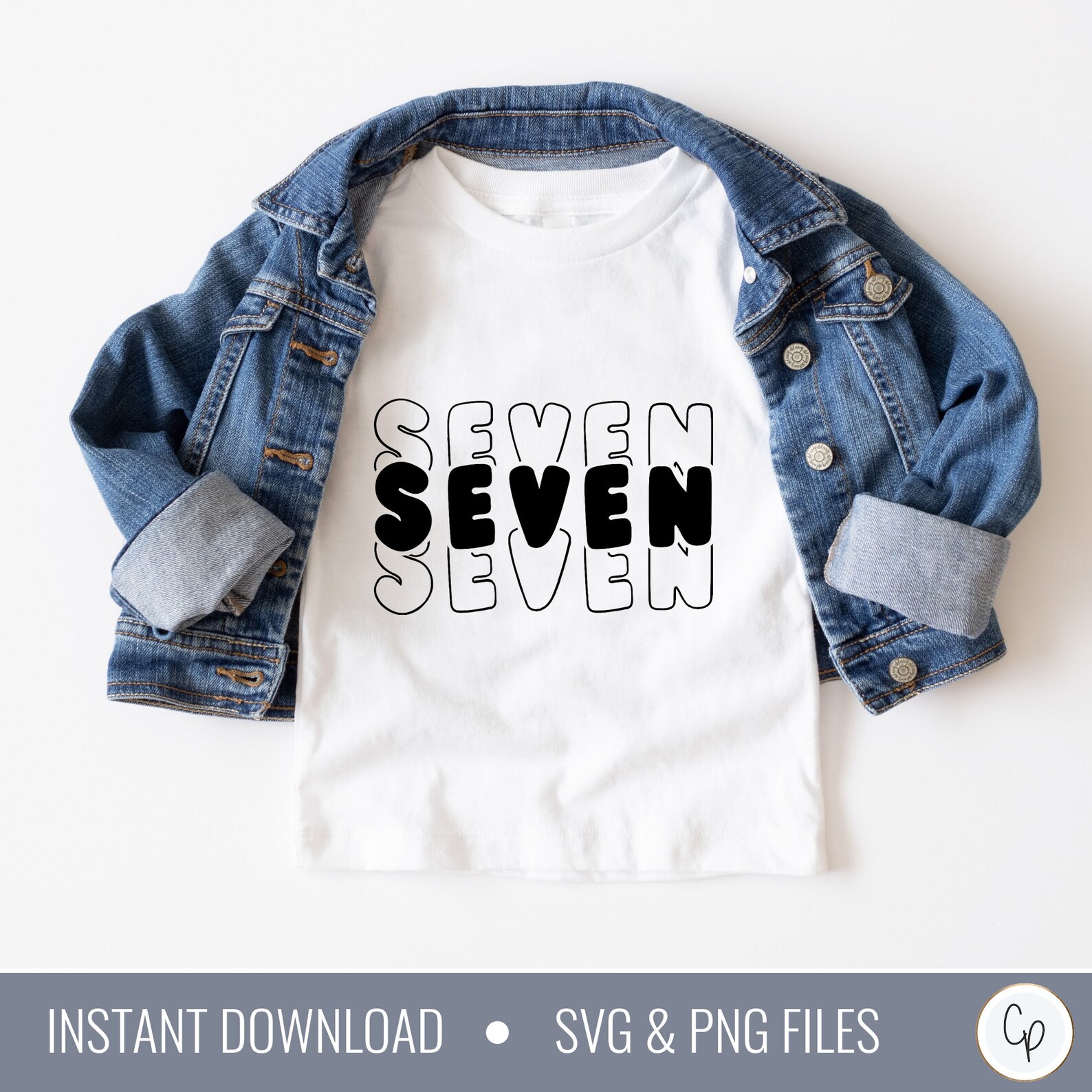 Seventh Birthday Svg 7th Birthday Svg Birthday Svg Seven Svg 7th ...