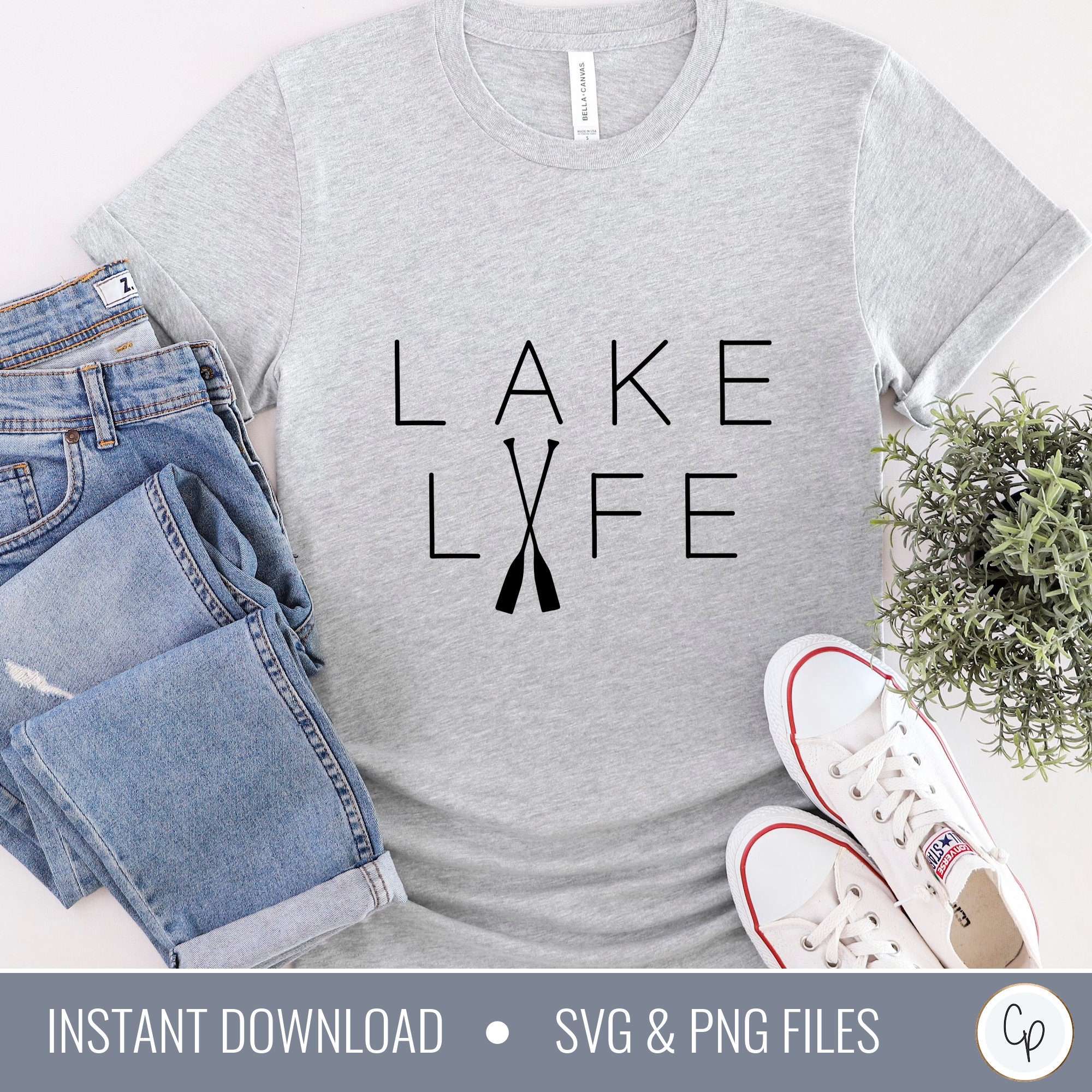 Lake Life SVG / Lake Svg / Canoe Svg / Summer Shirt Svg / T-shirt Cut ...