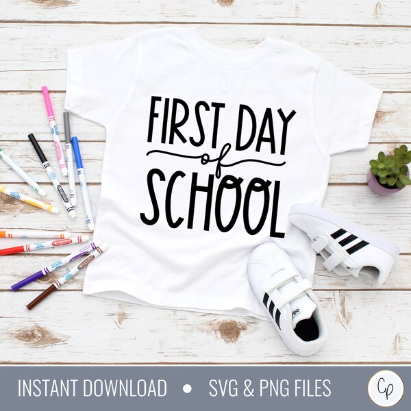 First Day of School Svg - Etsy