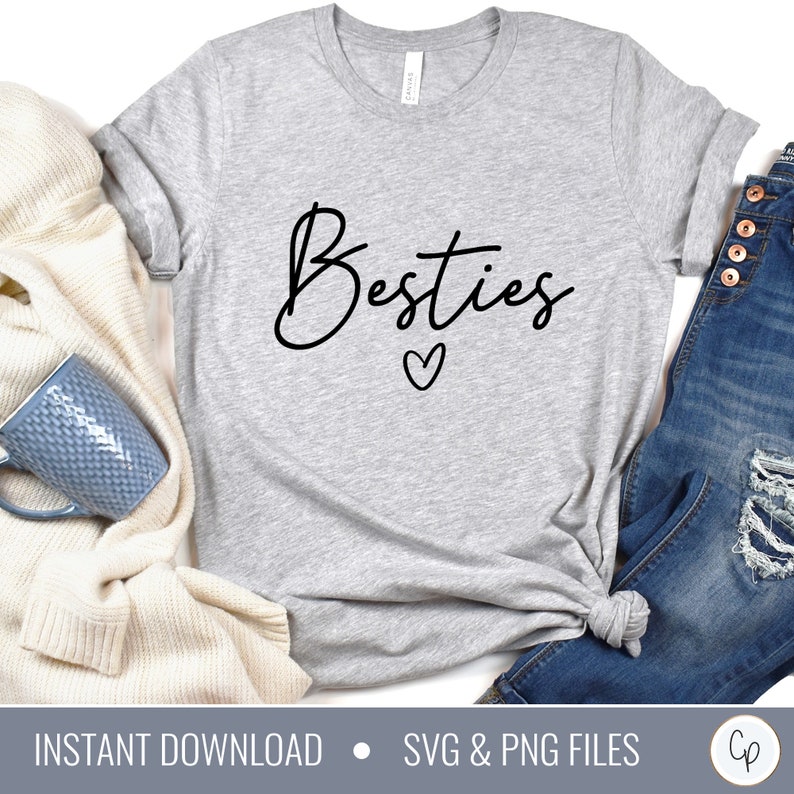 Besties SVG Best Friends Svg Bachelorette Svg Best Friend Shirt Svg ...
