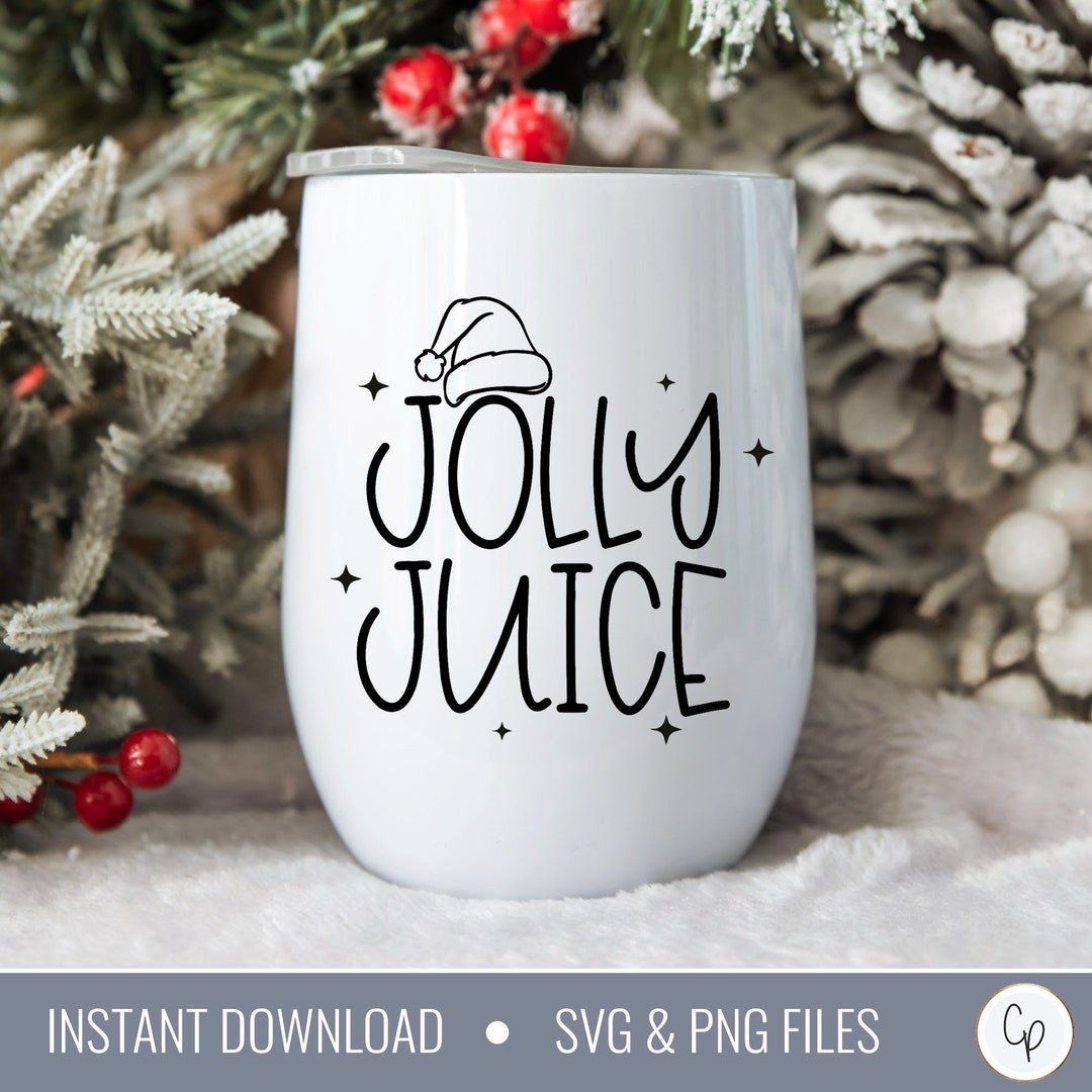 Jolly Juice SVG | Jingle Juice Svg | Christmas Svg | Wine Svg | Funny ...
