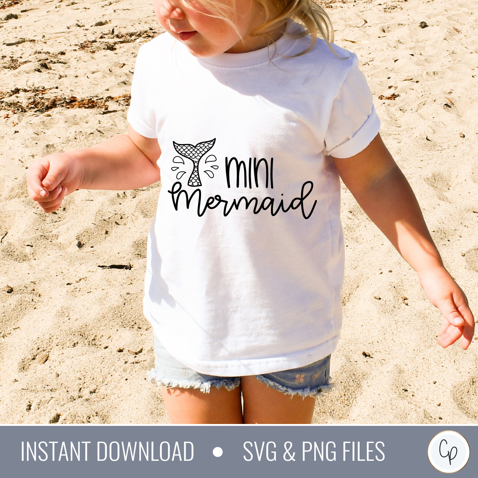 Mini Mermaid SVG Mermaid Squad Svg Merbabe Svg Summer - Etsy