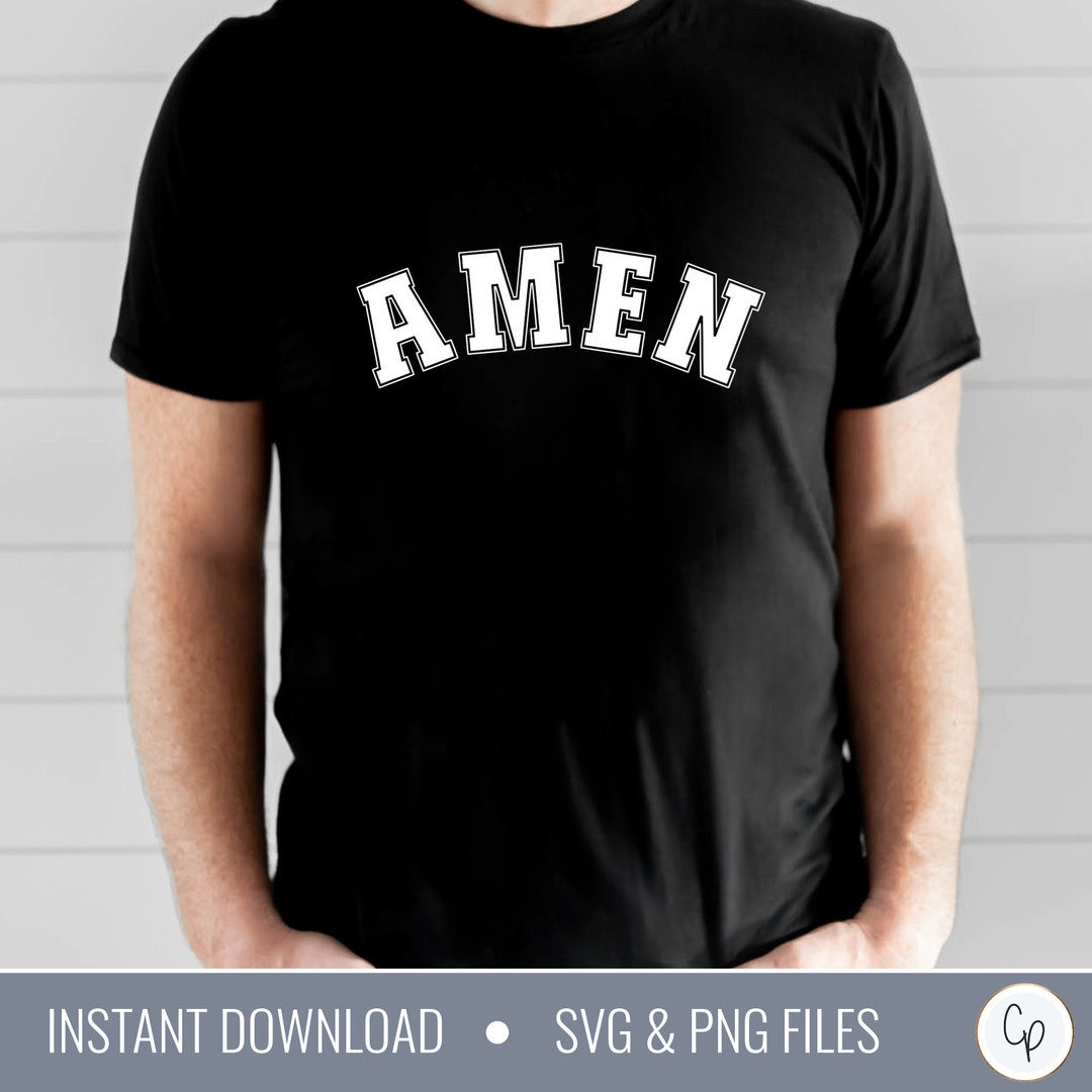 Amen SVG | Pray Svg | Unisex Svg | Happiness Svg | Christian Svg | Joy ...