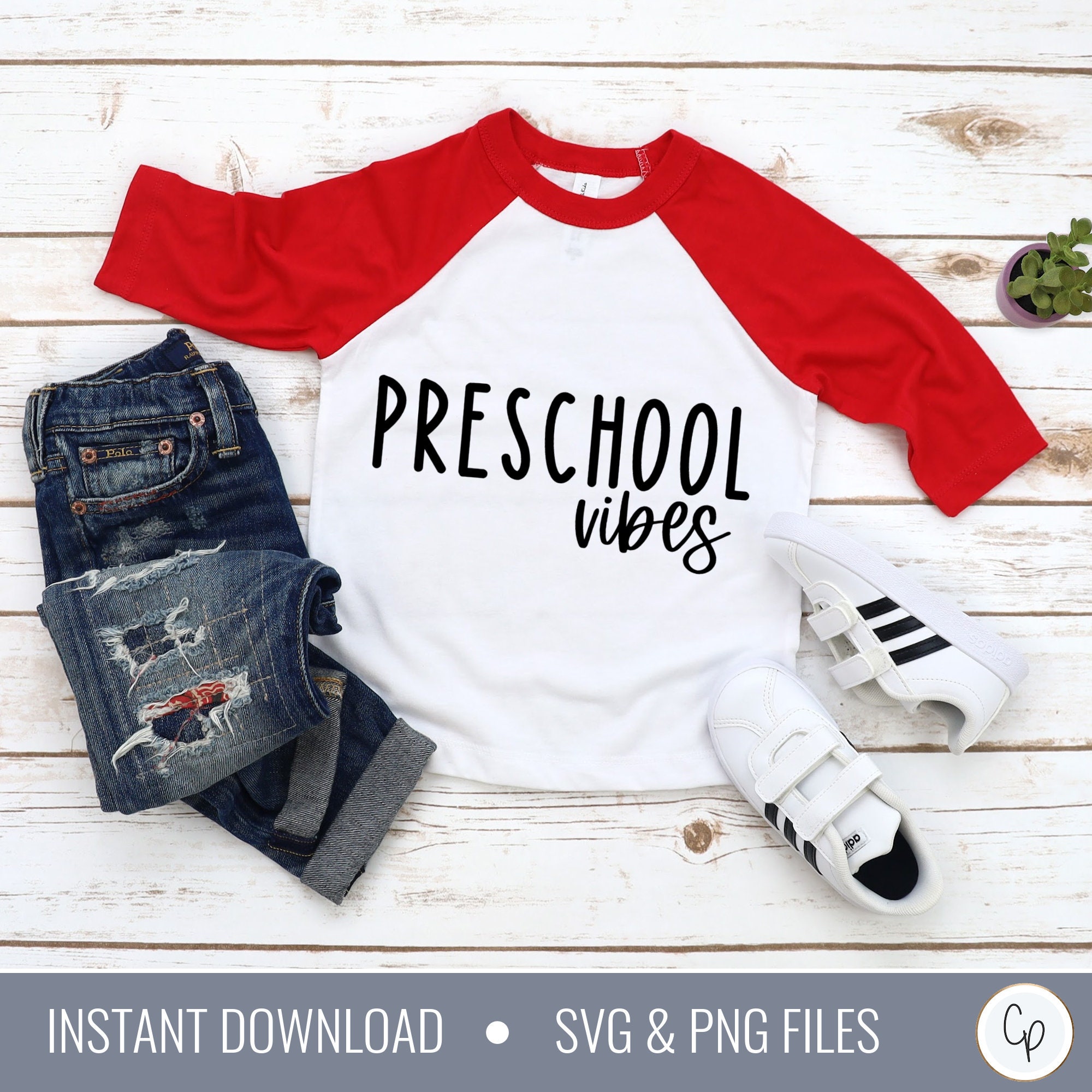 Preschool Vibes SVG Back to School Svg First Day of School - Etsy