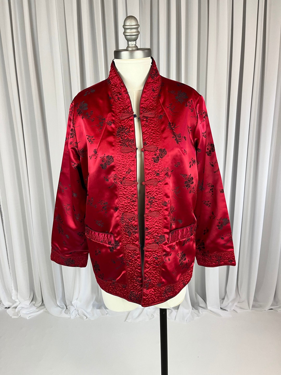 Authentic Vintage Reversible Cheongsam Men's Chinese Jacket - Etsy
