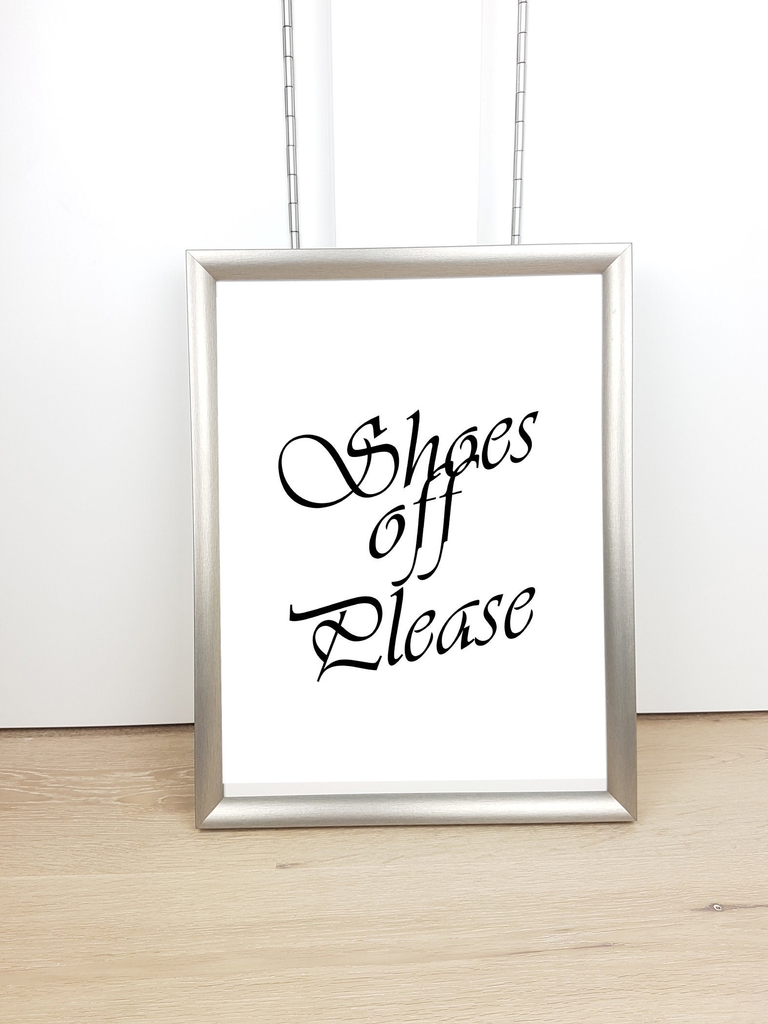 Printable 5 Sizes - Shoes off Sign, Remove Shoes Sign, Shoes off Please ...