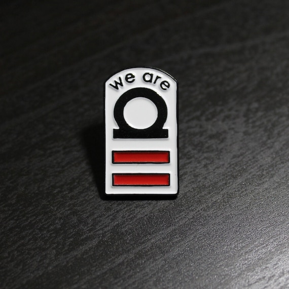 We Are All Equal Lapel Pin - Etsy