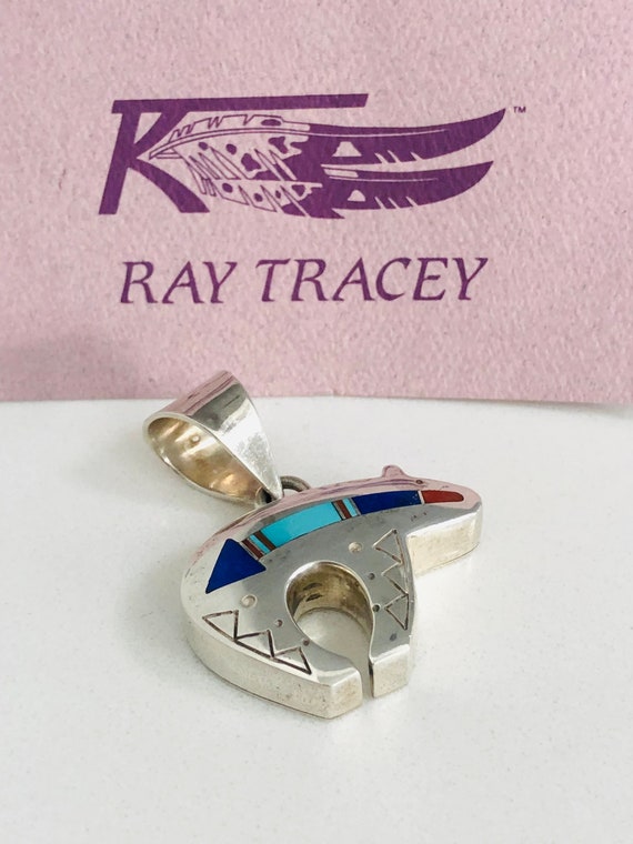 Vintage Ray Tracey Knifewing Navajo Sterling Silver C… - Gem