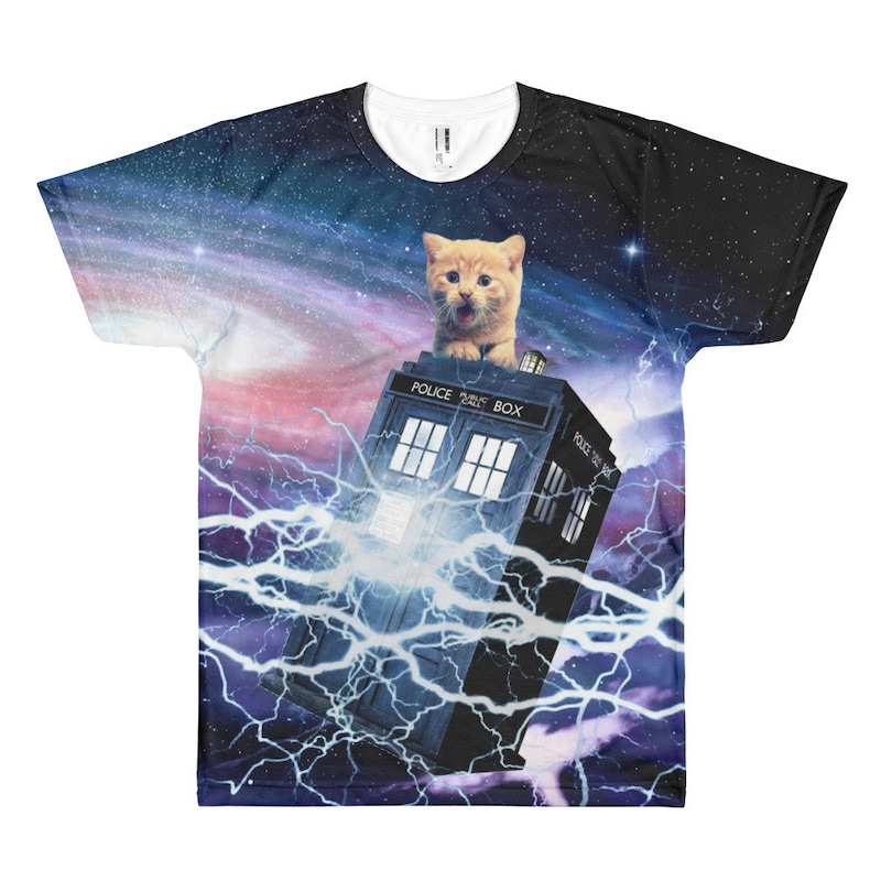 Tardis Cat - Etsy